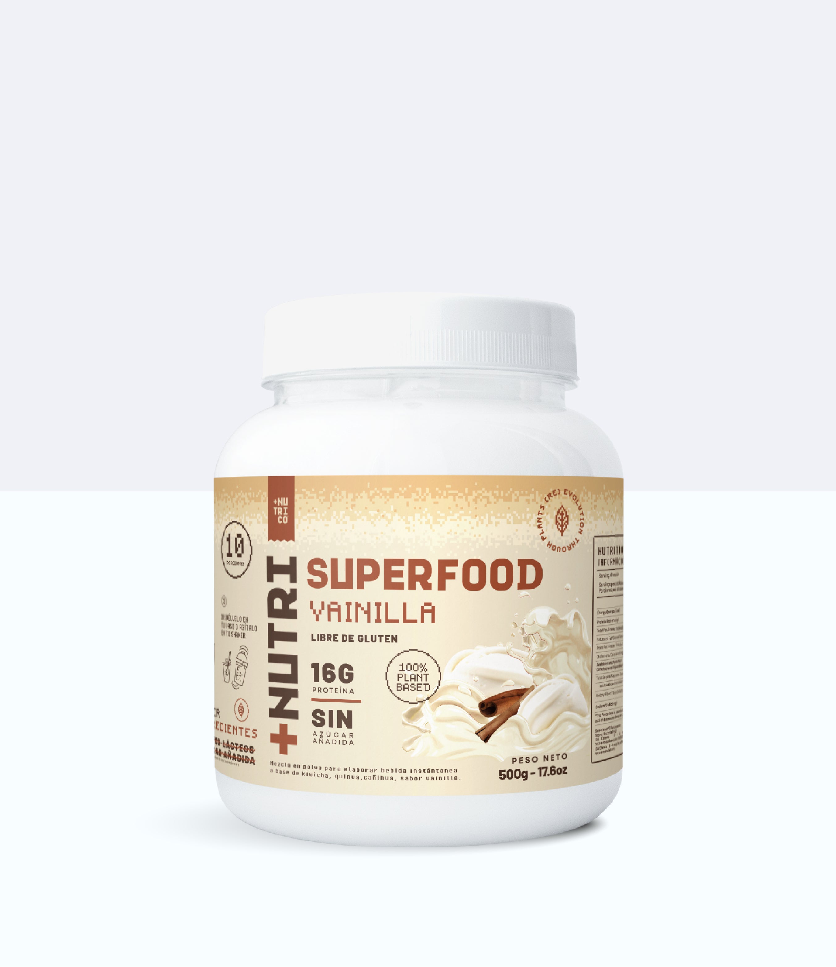 Batido Nutricional Vainilla 500g | Proteína y Vitaminas | NUTRI Co ...