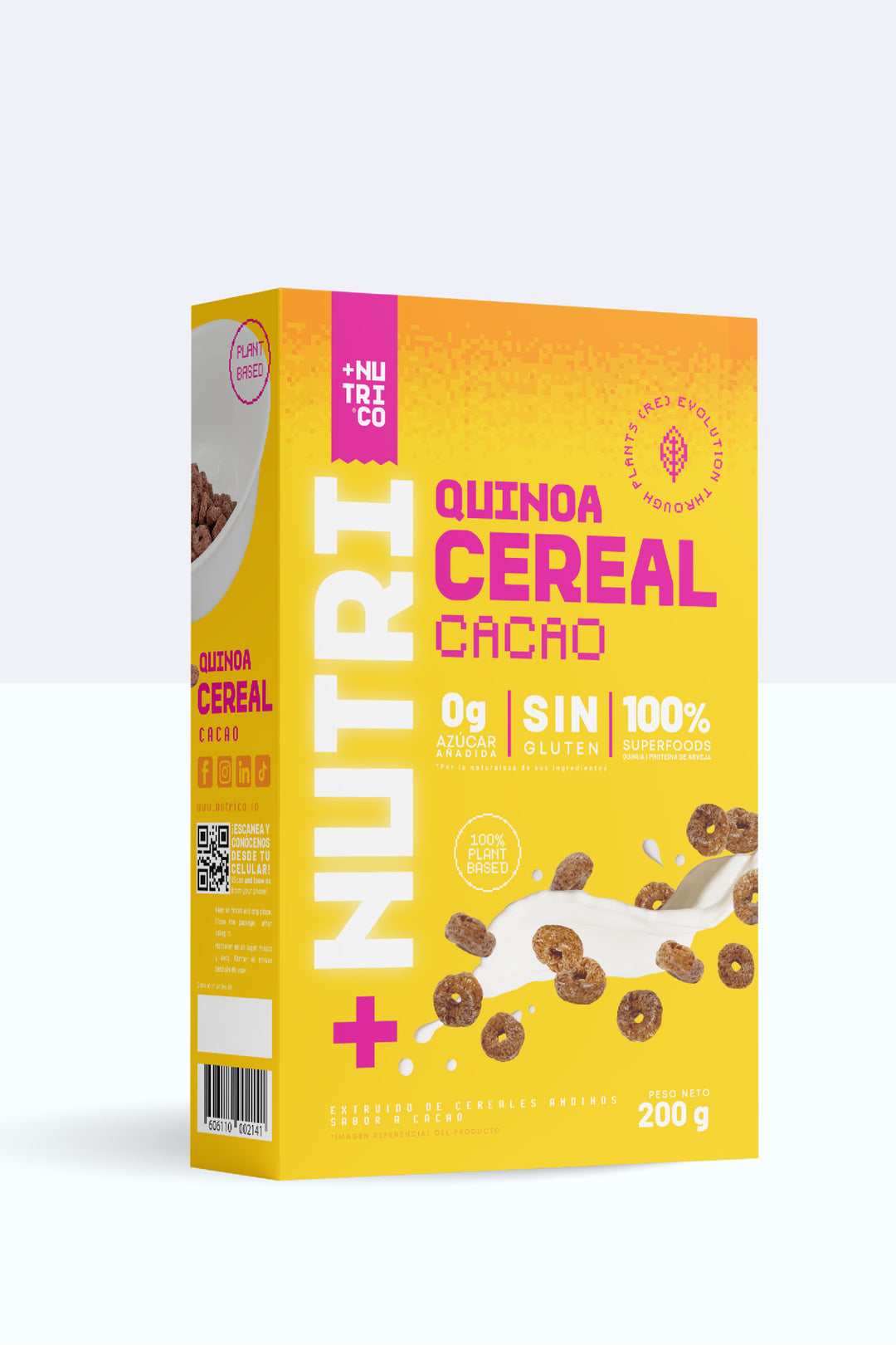 Cereal Saludable con Quinua y Cacao | Sin Azúcar | NUTRI Co – NUTRI ...