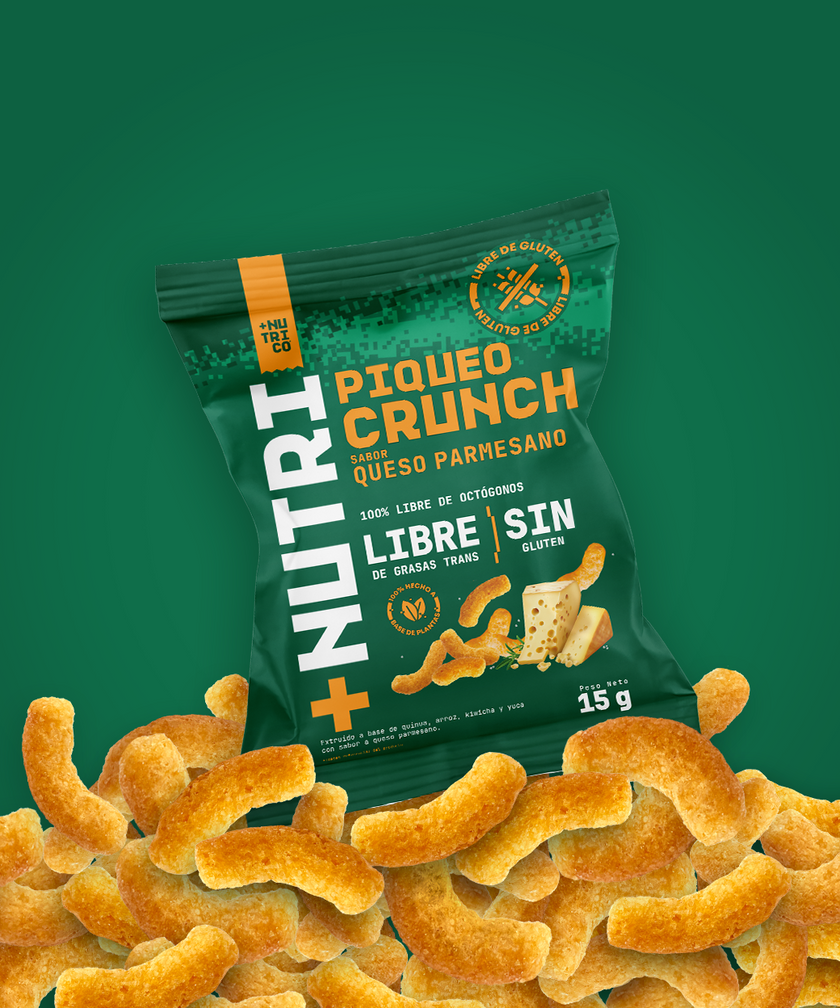 Piqueos Crunch PARMESANO 15g – NUTRI COMPANY PE