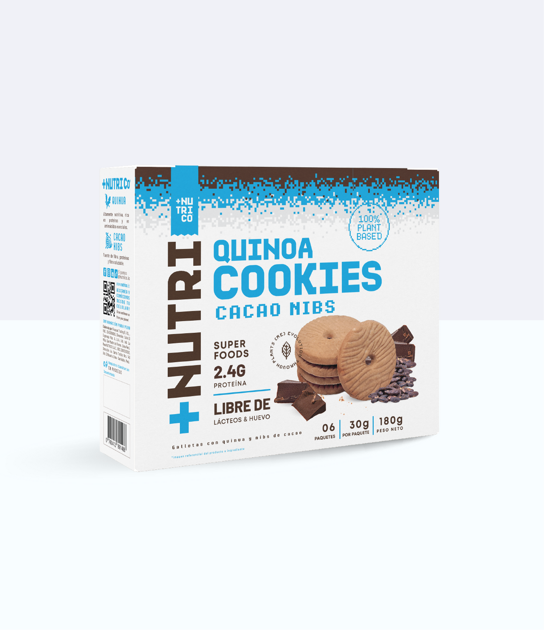 Galletas de Quinua y Nibs de Cacao | Snacks Saludables | NUTRI Co ...