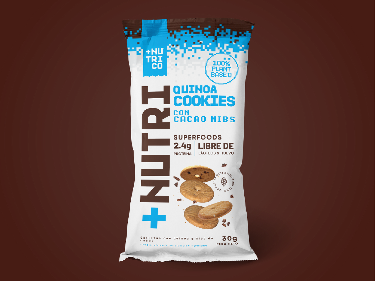 Galletas de Quinua y Nibs de Cacao | Snacks Saludables | NUTRI Co ...