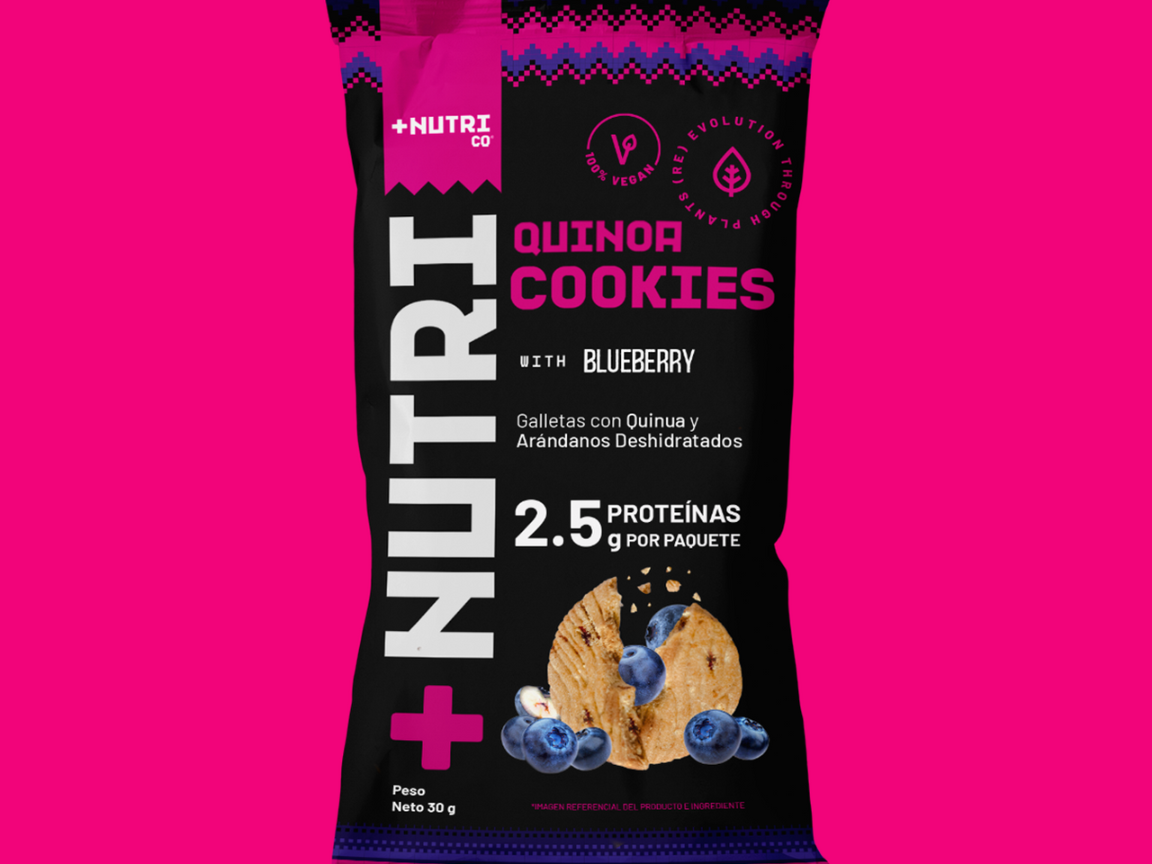 Galletas de Quinua 54 Und (8 cajas) | Snacks Saludables | NUTRI Co ...