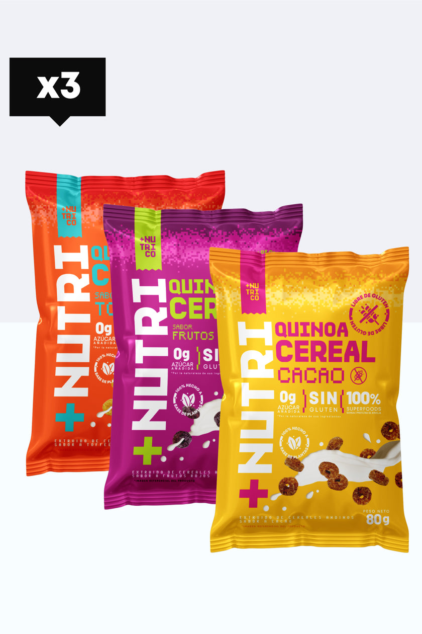 Cereales Sin Azúcar 80g Pack x3 | NUTRI Co – NUTRI COMPANY PE